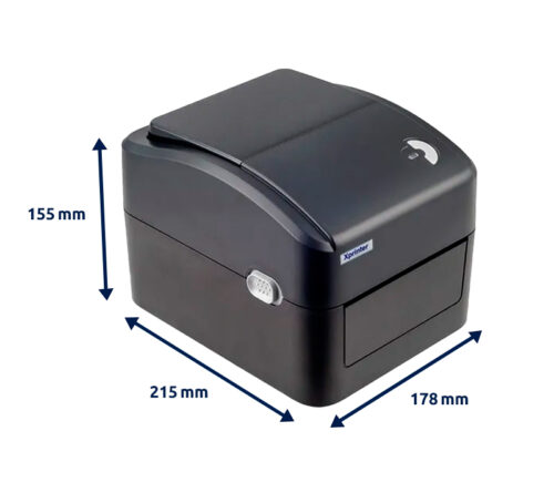 Impresora térmica de etiquetas adhesivas para códigos de barra XPRINTER ...